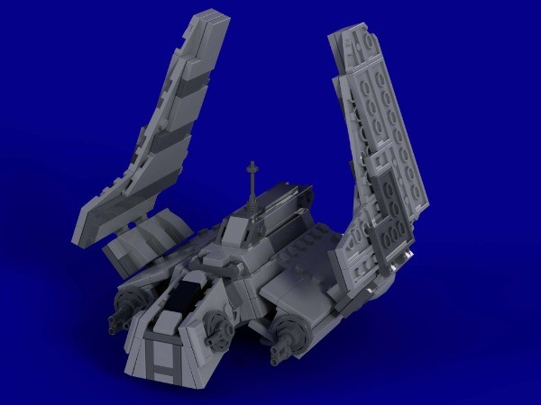 LEGO MOC Nu/Rho-Class Shuttle (IMP) by Orgalorgbricks | Rebrickable ...