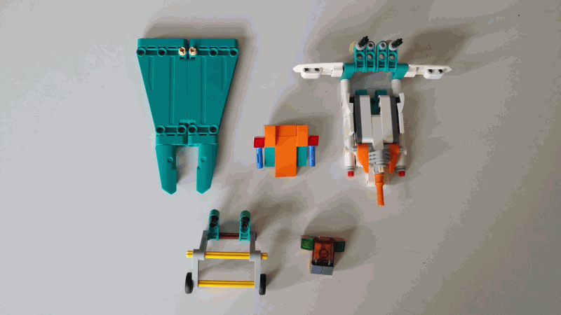 LEGO MOC Star Cruiser SC-117.2 "Rototech" by A.Fool | Rebrickable ...