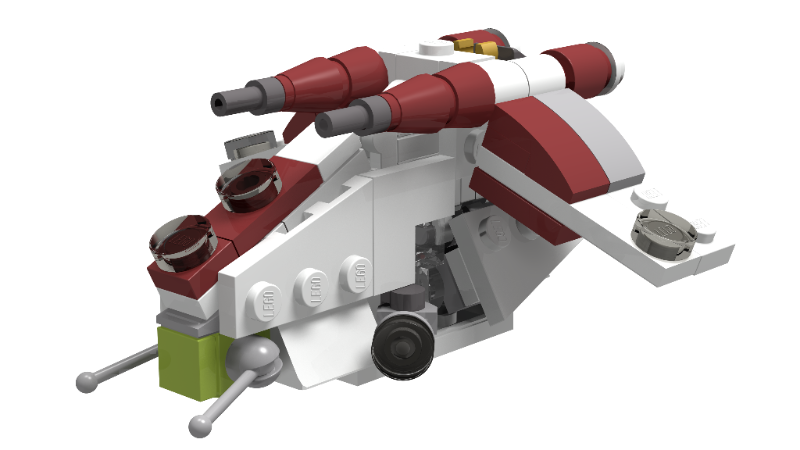 LEGO MOC-160539 Low Altitude Assault Transport, LAAT (Mini Series) by ...