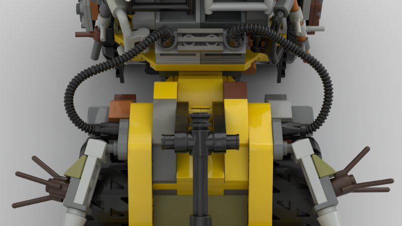 LEGO MOC-179061 Doomsday Bulldozer (Road Clearing Machine) by 蓝呱呱呱呱 ...