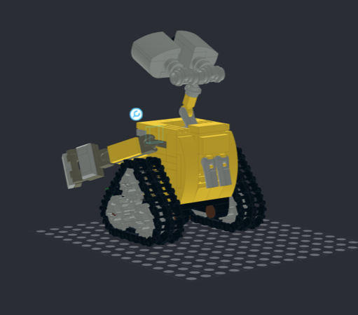 LEGO MOC mini WALL-E by long112358 | Rebrickable - Build with LEGO