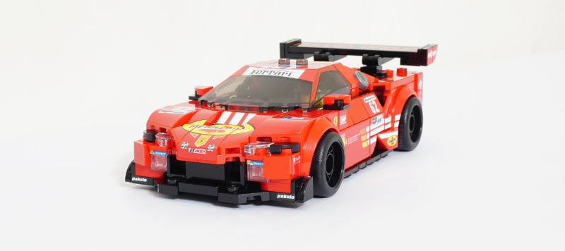 LEGO MOC-189841 Ferari 296 GT3 by KMPMOCS | Rebrickable - Build with LEGO