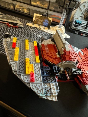 LEGO MOC-160023 T-6 Shuttle 75362 Wing Mod by enfurnoh | Rebrickable ...