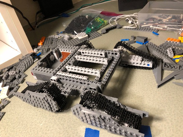 LEGO MOC 'Goliath' futuristic tank by Camobricktape | Rebrickable ...