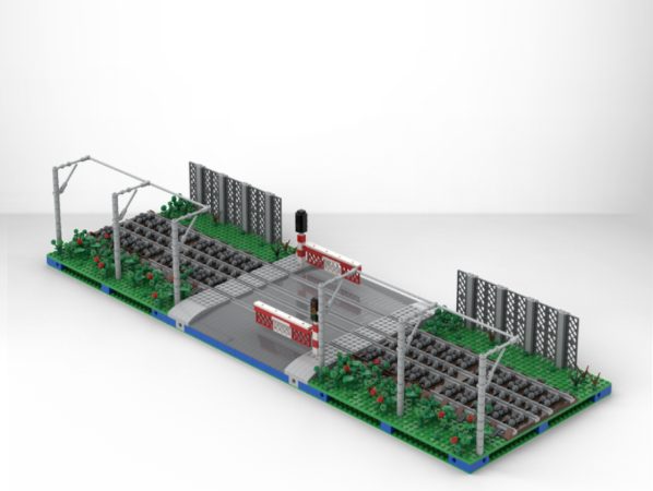 LEGO MOC train rails by CreatorExpert | Rebrickable - Build with LEGO