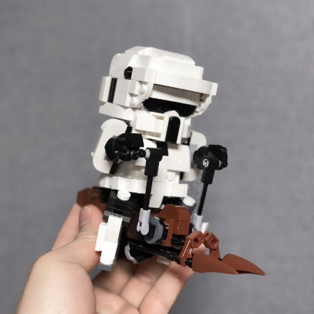 LEGO MOC SCOUT TROOPER by choi_dambaek | Rebrickable - Build with LEGO
