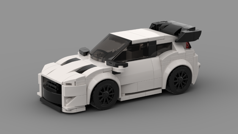 LEGO MOC Ford Focus RS MK2 White - 6 stud wide by Sanvan | Rebrickable ...