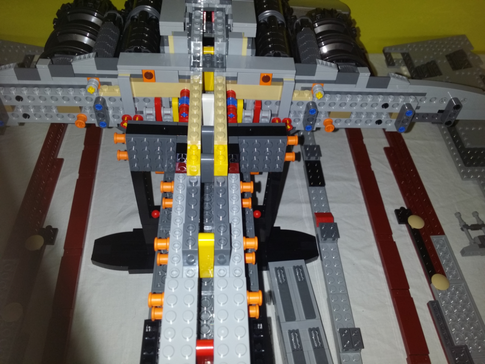 LEGO MOC UCS Venator Main Hangar MOD by ForgedInLego | Rebrickable ...
