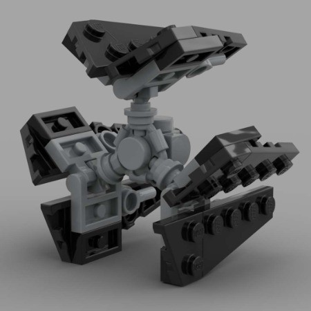 LEGO MOC Micro TIE Defender by 42legorainbows | Rebrickable - Build ...