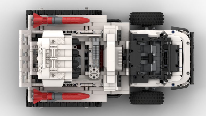 LEGO MOC GI JOE Snowcat by FPJ | Rebrickable - Build with LEGO