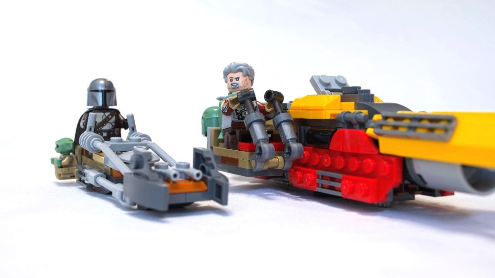LEGO MOC-247035 Upgraded Cobb Vanth Speeder 75437 MOD - Improved Seat ...