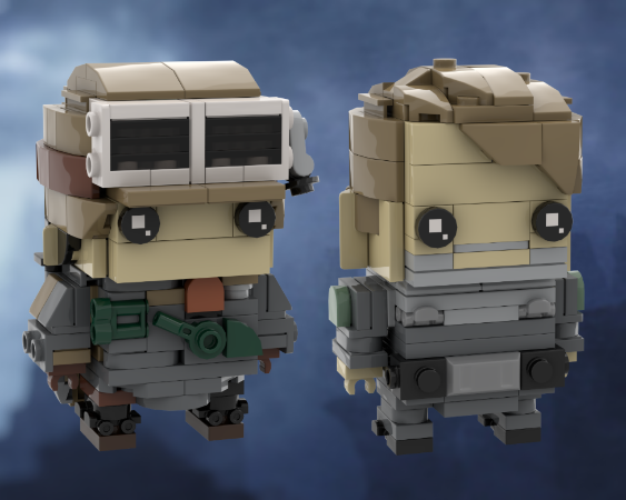 LEGO MOC Rogue One Brickheadz BUNDLE by Ant0noo | Rebrickable - Build ...