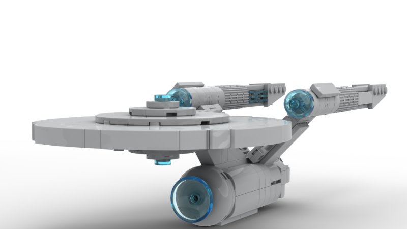 LEGO MOC USS Enterprise NCC1701 (Strange New Worlds or Kelvin Timeline ...