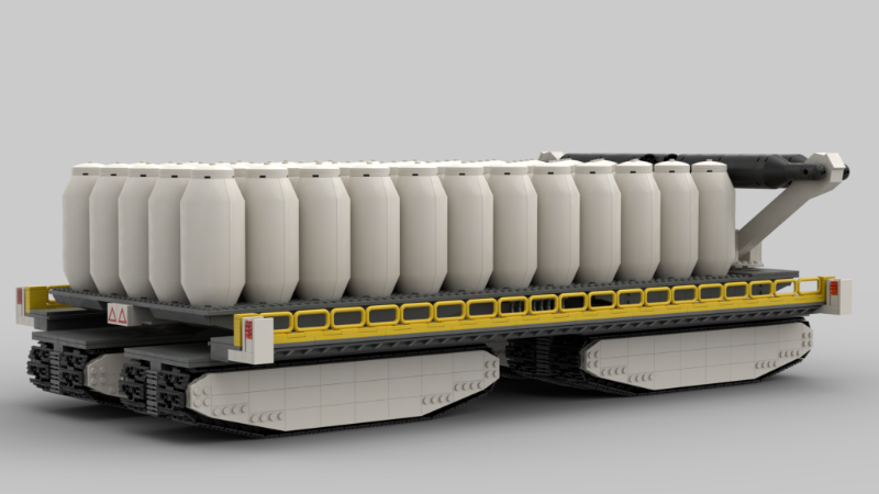 LEGO MOC Mobile Tanker by Futurism_Lego | Rebrickable - Build with LEGO