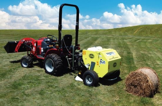 LEGO MOC-243789 Mini hay baler for a farm, minifig scale for a small ...