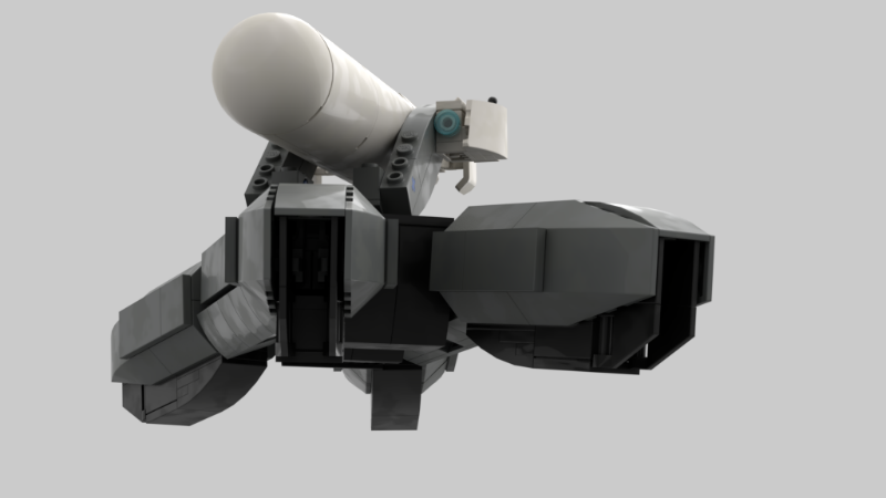 LEGO MOC Futuristic Laser Tank by Futurism_Lego | Rebrickable - Build ...