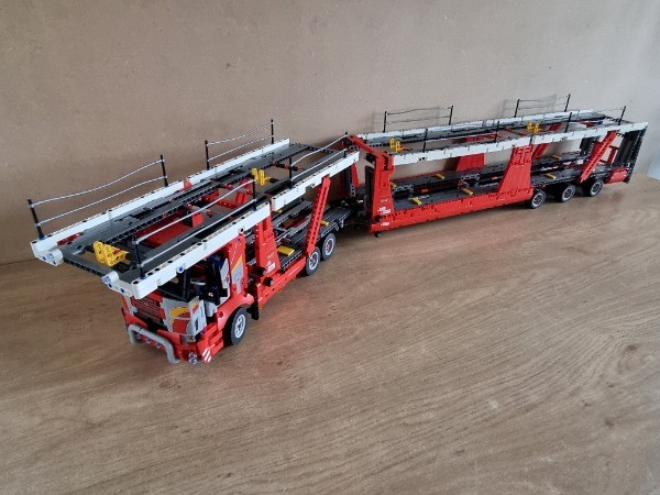 LEGO MOC auto transport trailer for auto transport truck 42098 by KoenW ...