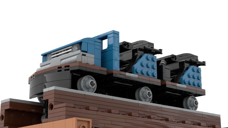 LEGO MOC ROLLERCOASTER - MYSTIC TIMBERS - KINGS ISLAND by Coasters ...