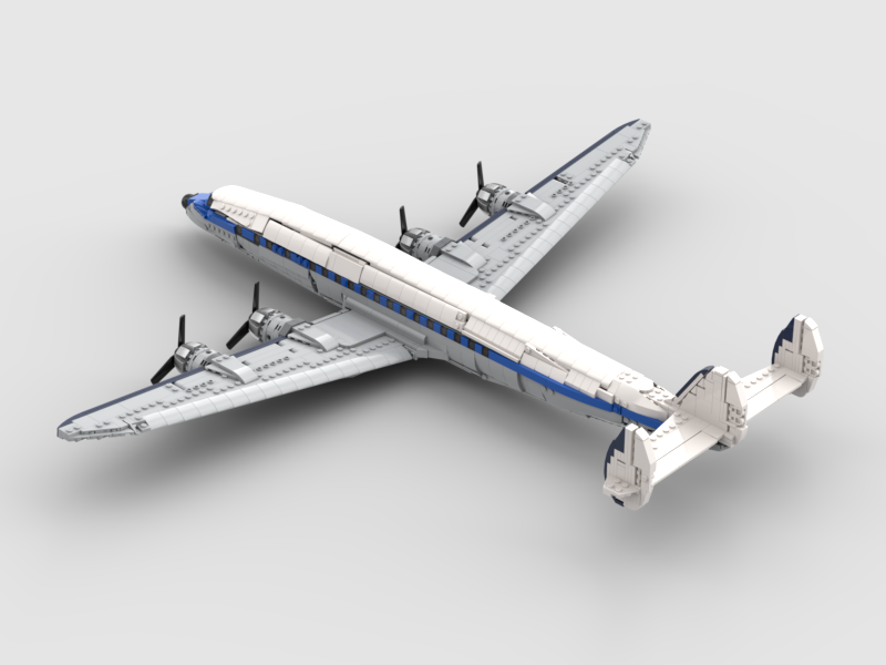 LEGO MOC Lockheed L-1049 Super Constellation by ryangc_productions ...