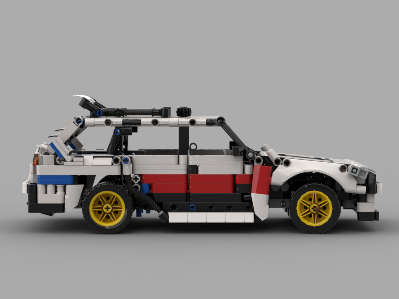LEGO MOC Subaru Family Huckster by JTprojects | Rebrickable - Build ...