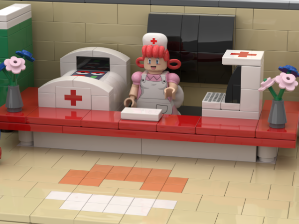 LEGO MOC pokemon center by narayoh | Rebrickable - Build with LEGO