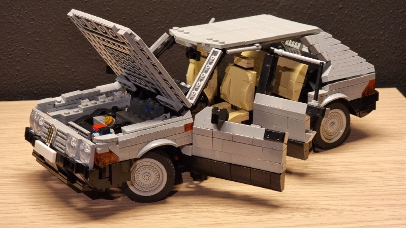 LEGO MOC Fiat Ritmo Super Team 60cv (1986) by Aquil8 | Rebrickable ...