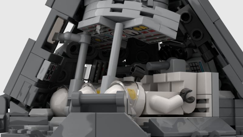 LEGO MOC Apollo Command Module MOC v2.0 by DadBricks | Rebrickable ...