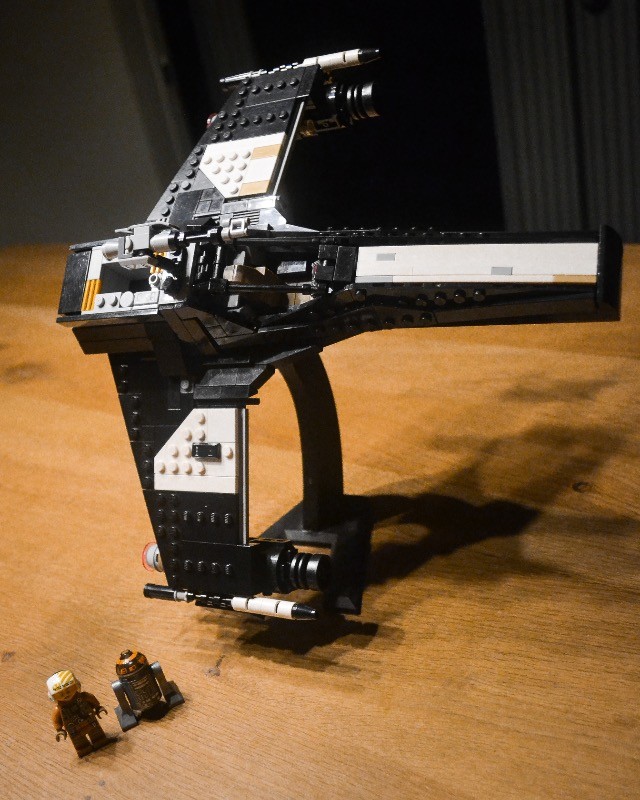 LEGO MOC-227258 Custom E wing by keizercas | Rebrickable - Build with LEGO