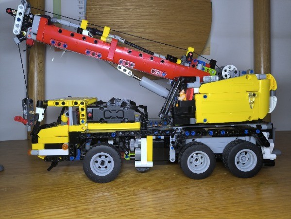 LEGO MOC-199463 Wheeled Crane by forder014 | Rebrickable - Build with LEGO