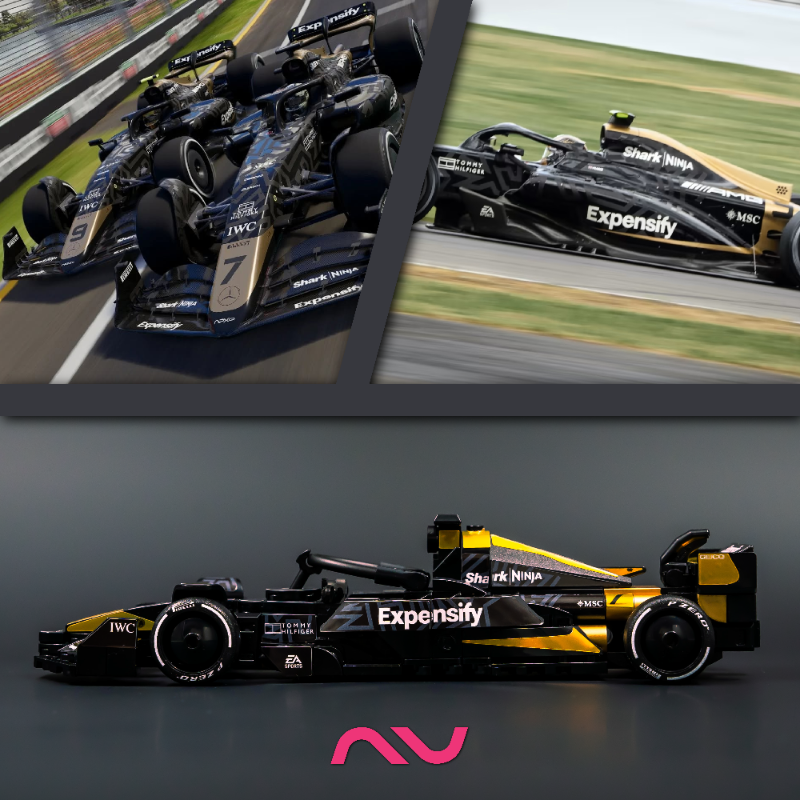 LEGO MOC APX GP F1 car by NV Carmocs | Rebrickable - Build with LEGO