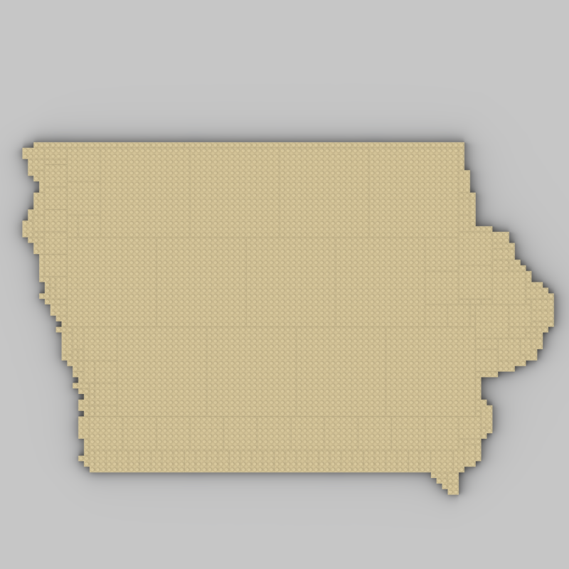LEGO MOC-179331 Giant Contiguous United States Map by hawkfan08 ...