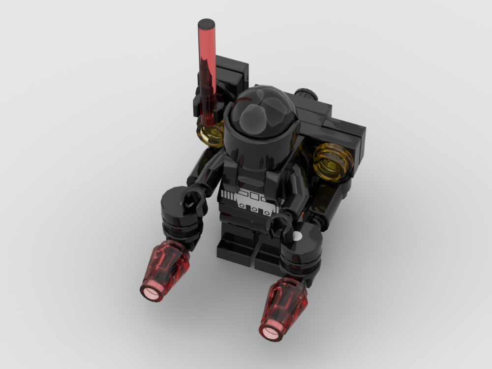 LEGO MOC-242725 Blacktron Heavy Trooper Deployment Module by ...