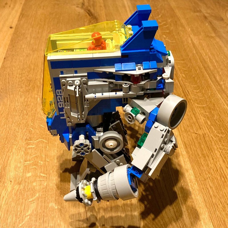 Review: MOC-130818 Galaxy Mech Miner | Rebrickable - Build with LEGO