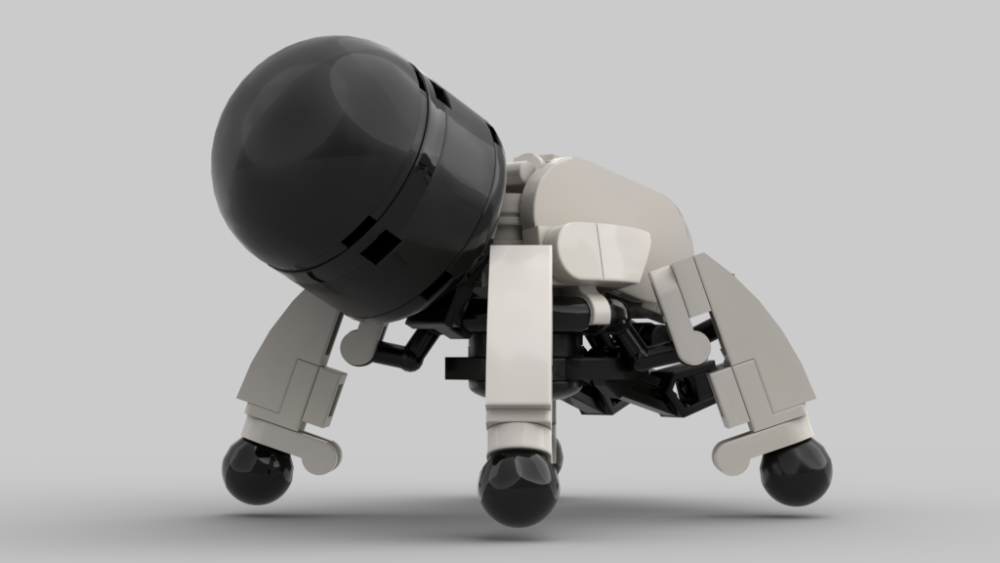 LEGO MOC Exa Robotics Tachikoma by Futurism_Lego | Rebrickable - Build ...