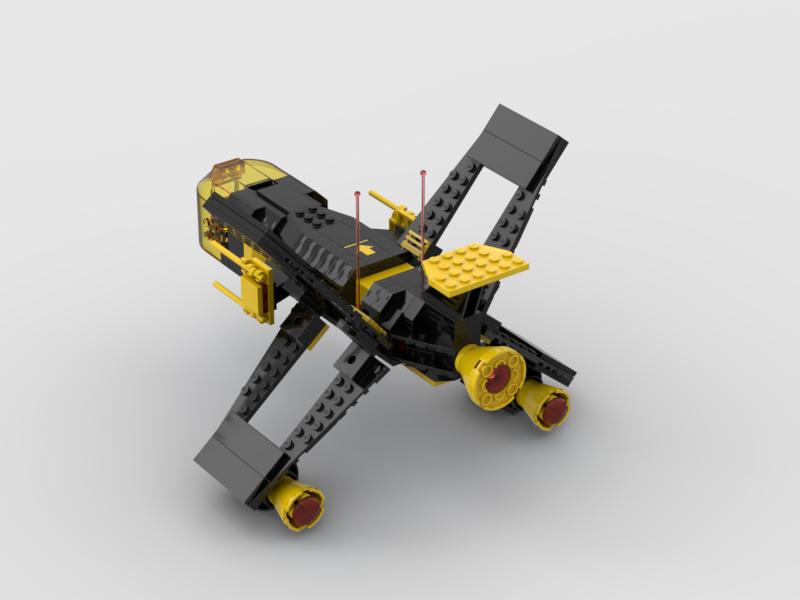 LEGO MOC Blacktron Allied Avenger remake by MarcusStarkiller ...