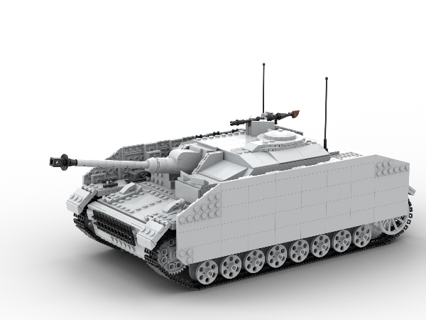 LEGO MOC StuG IV 1/16 scale RC by Camobricktape | Rebrickable - Build ...
