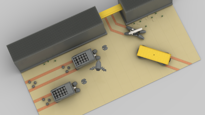 LEGO MOC Nuclear Projectile Vehicle by Futurism_Lego | Rebrickable ...