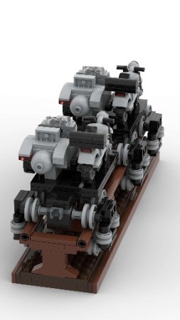 LEGO MOC Roller coaster - HP MAGICAL CREATURES MOTORBIKE ADVENTURE ...