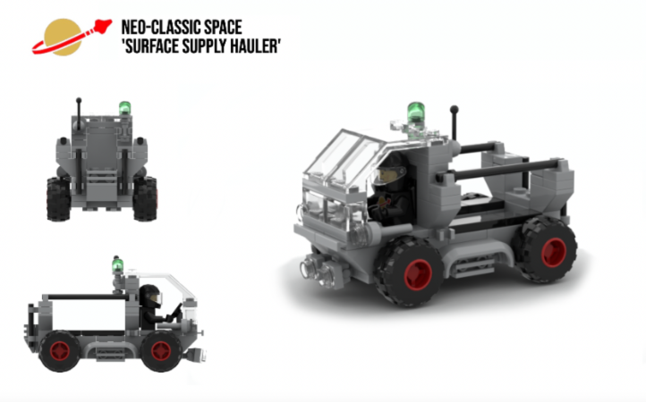 LEGO MOC Surface Supply Hauler by slackerbricks | Rebrickable - Build ...