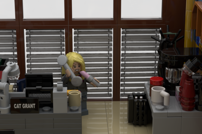 LEGO MOC Daily Planet Bullpen by Dynaguy | Rebrickable - Build with LEGO