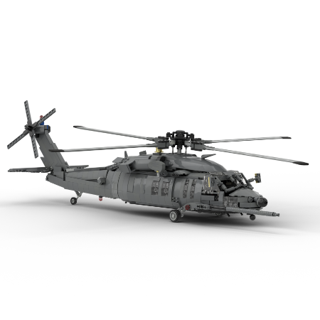LEGO MOC-96093 MH-60L DAP /UH-60L Black Hawk (two version) by Czifi ...