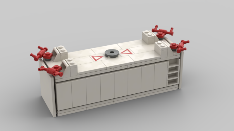 LEGO MOC Mining Water Tank by Futurism_Lego | Rebrickable - Build with LEGO