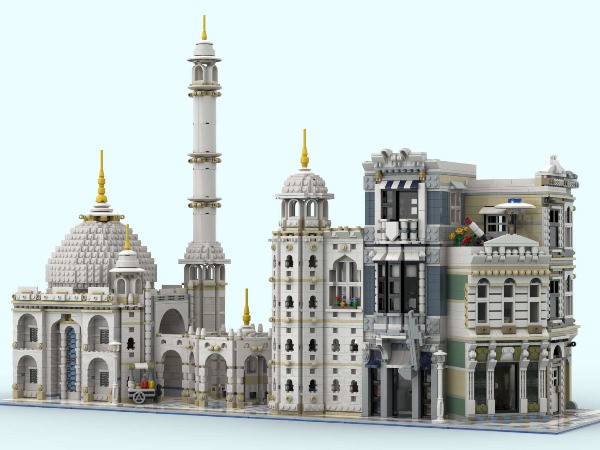 LEGO MOC Mosque Corner (TajMahal & AssemblySquare Atl-Build) by ...