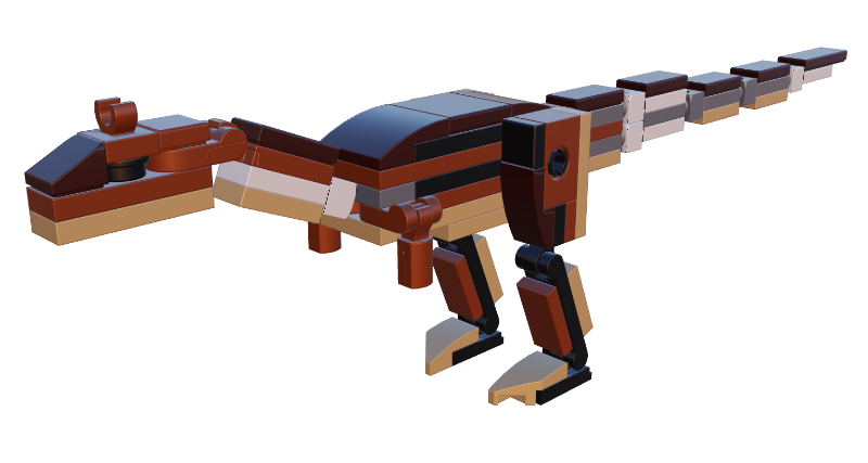 LEGO MOC Iguanodon and Gorgosaurus by builditmac | Rebrickable - Build ...