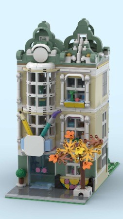 LEGO MOC Art School Modular Building by lego_modular_building ...