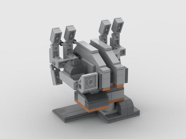 LEGO MOC Particle Cannon Turret by moldywings | Rebrickable - Build ...