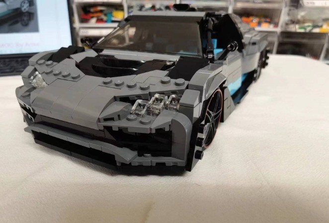 LEGO MOC Benz AMG Project One by Arisa | Rebrickable - Build with LEGO