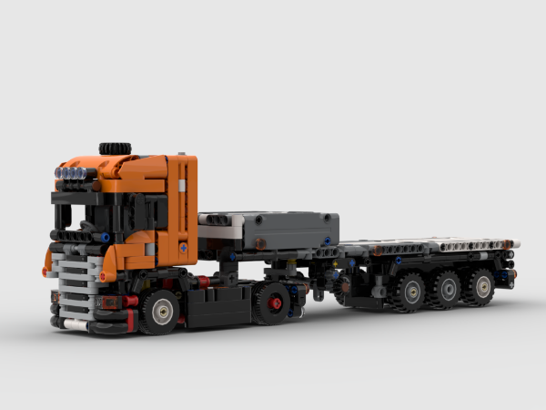 LEGO MOC Mini Scania Truck by garyyip | Rebrickable - Build with LEGO