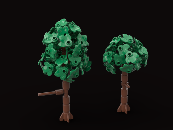 LEGO MOC small trees by CreatorExpert | Rebrickable - Build with LEGO
