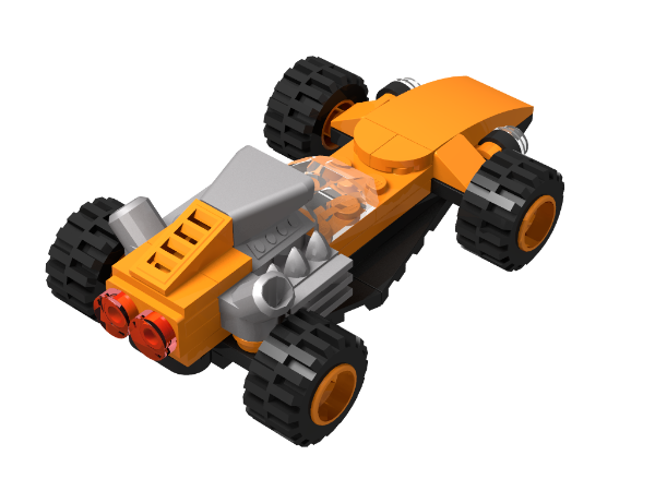LEGO MOC Racer 03 by graeymaelkyn | Rebrickable - Build with LEGO